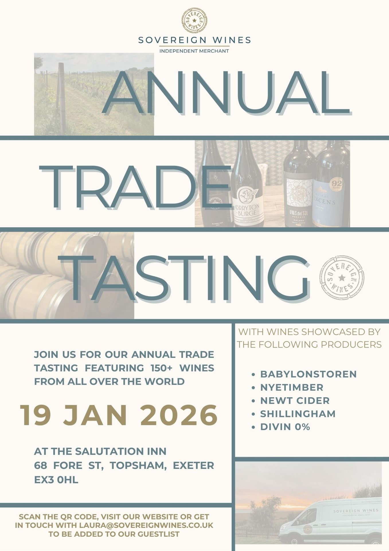 Annual Trade Tasting 2026 | Sovereign Wines
